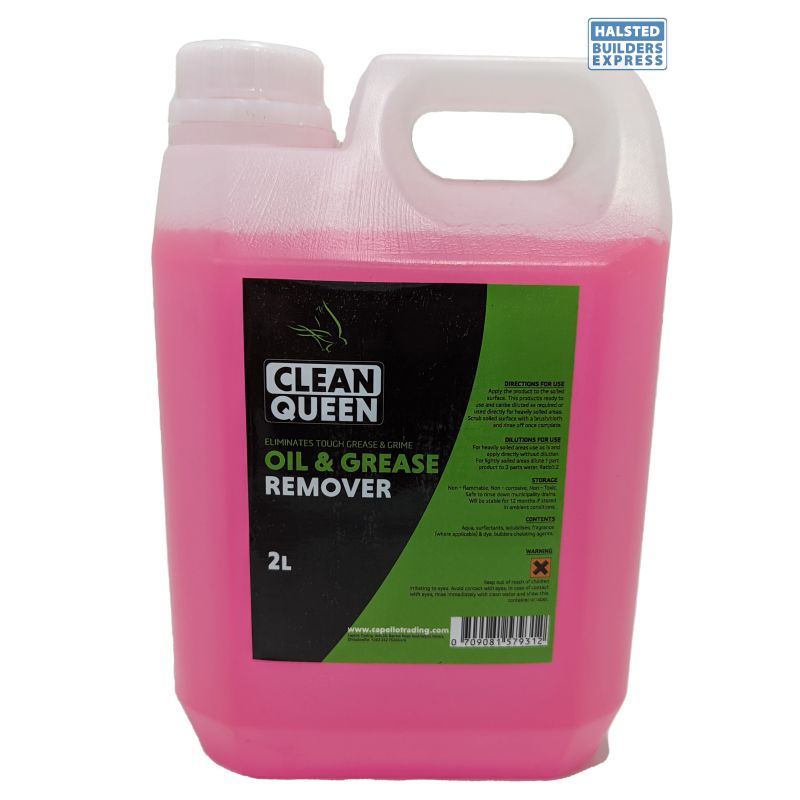 USD 5.00 - Clean Queen Oil and Grease Remover 2L | Building material ...