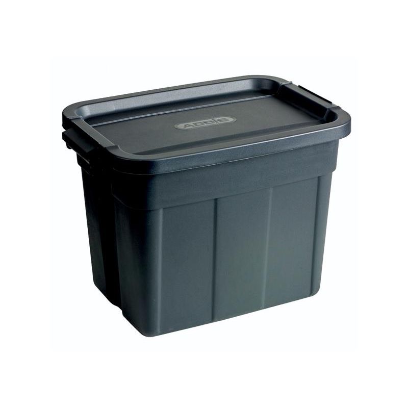 USD 13.01 - Addis Roughtote Storage Box Black 45L 88310 | Building ...