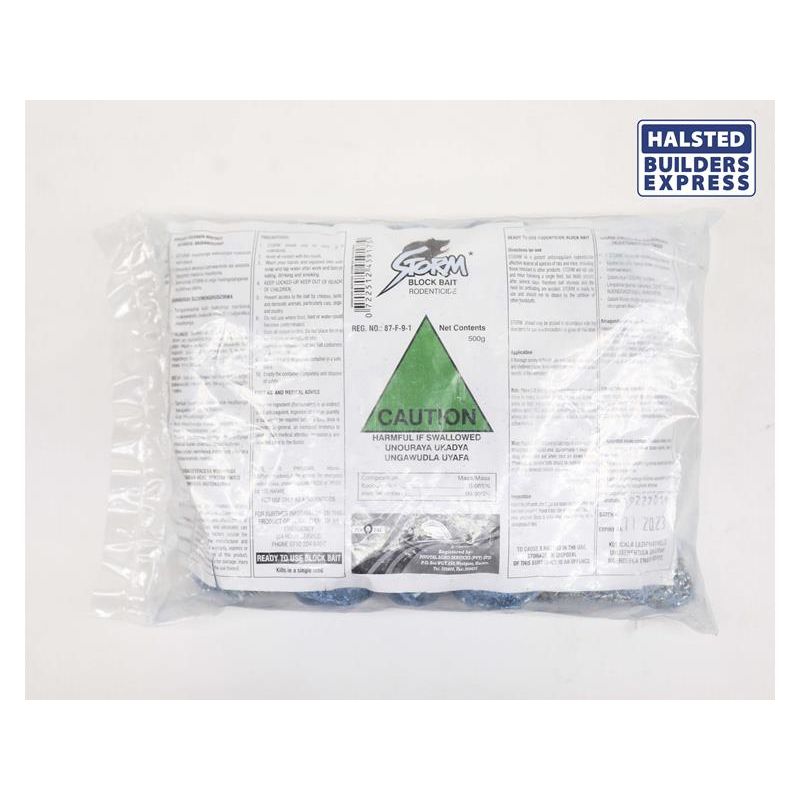 USD 21.25 - BASF Rodenticide Storm Bait Blocks 500g | Building material ...