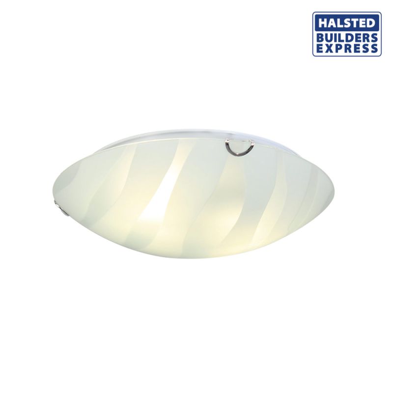 USD 11.62 - Eurolux Zebra Stripe Ceiling Light 300mm White ELC399 ...