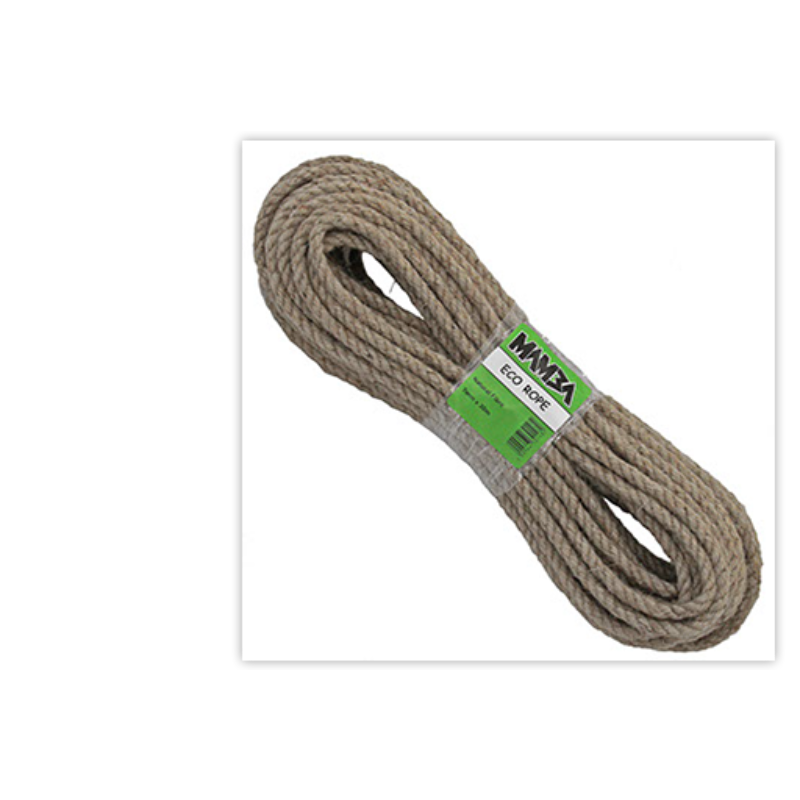 USD 3.43 - Mamba Eco Rope Nat Fibre Hank 7mm x 15m | Building material ...