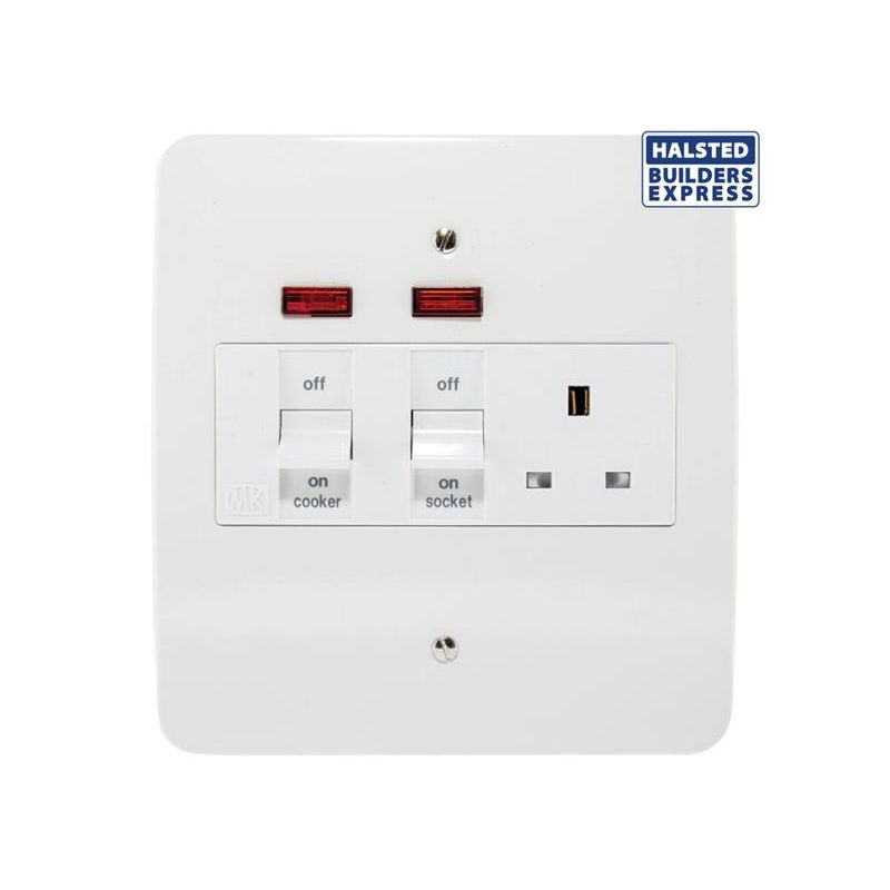 USD 7.74 - MK 45A Cooker control unit (6x6) + neon K5011WHI | Building ...