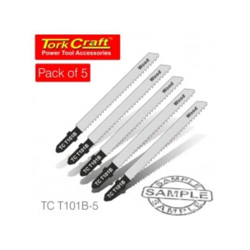 USD 3.14 - Tork Craft T-Shank Jigsaw Blade Wood 2.5mm B5 | Building material from Halsteds Msasa ...
