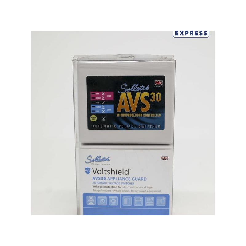 USD 64.35 - Sollatek AVS30 Auto Voltage Switch 230V 30A | Building ...