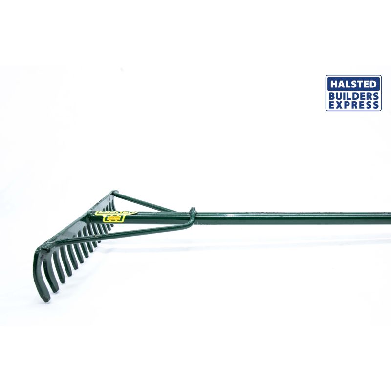 USD 14.70 - Lasher H/Duty Steel Rake 16 Teeth c/w Steel Handle ...