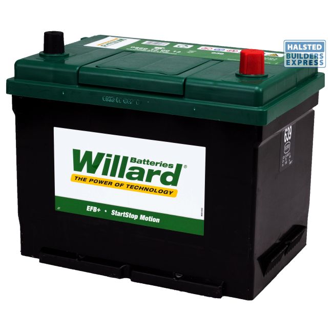 USD 111.26 - Willard Battery 639 | Building material from Halsteds ...