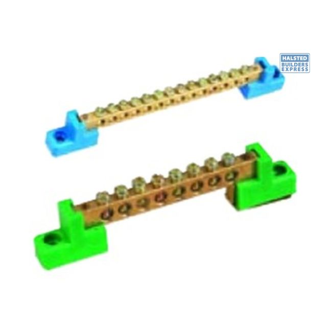 USD 1.82 - Himel Busbar 8X12 12 holes Blue HTB0190812W12B | Building ...