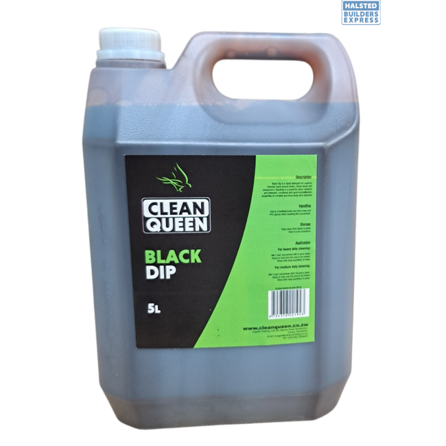 USD 20.92 - Clean Queen Black Dip 5L | Building material from Halsteds ...