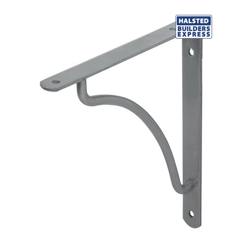 USD 2.98 - Gelmar Shelf Bracket H/D Milano Silver 185x185mm 1087 ...