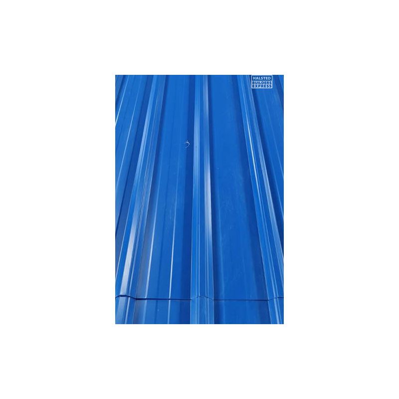 USD 16.57 - IBR Afri Roof Azure Blue 0.30mmx686mm x 3.6m | Building ...