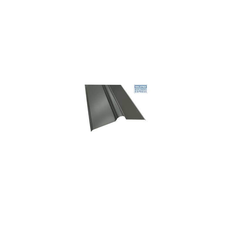 USD 11.27 - IBR Roll Top Ridge 0.40mm x 2.4m Charcoal Grey