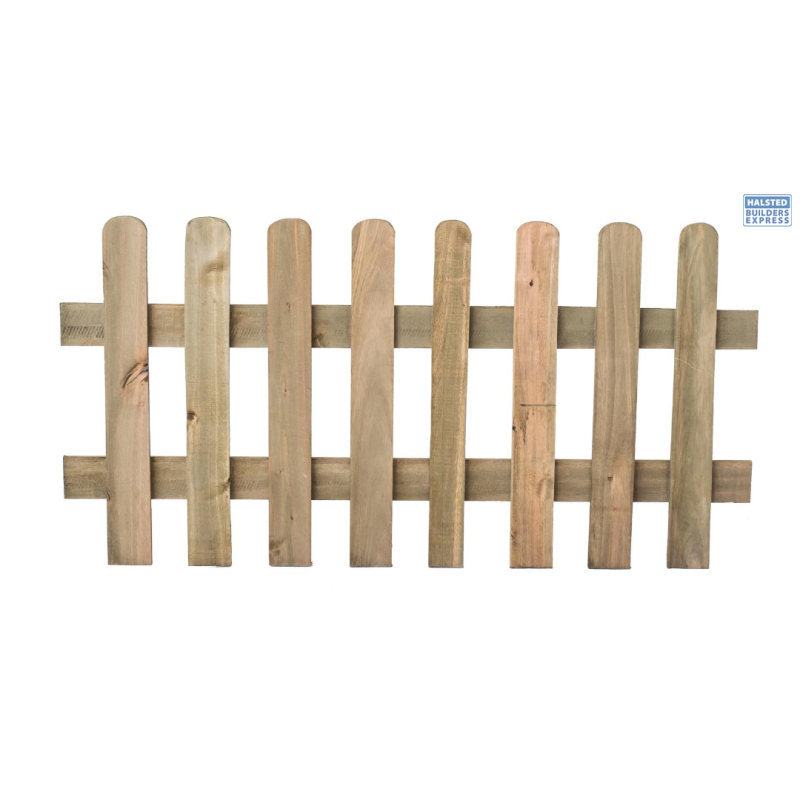 USD 0.81 - Timber Pick Fence 1.2m x 450mm | Building material from ...