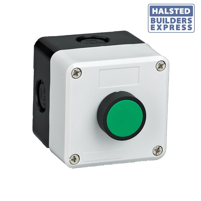 USD 3.45 - Himel Push Button Enclosure Only 1 Hole HL HLAY5CSP11EA31