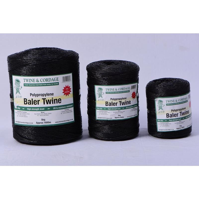USD 6.62 - Tanzi Baler Twine Poly Black 1kg | Building material from ...
