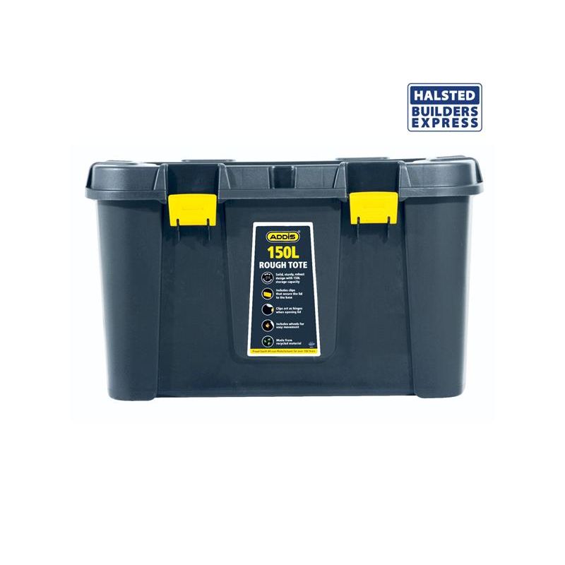 USD 49.31 - Addis Roughtote Storage Box with Wheels 150L 99910