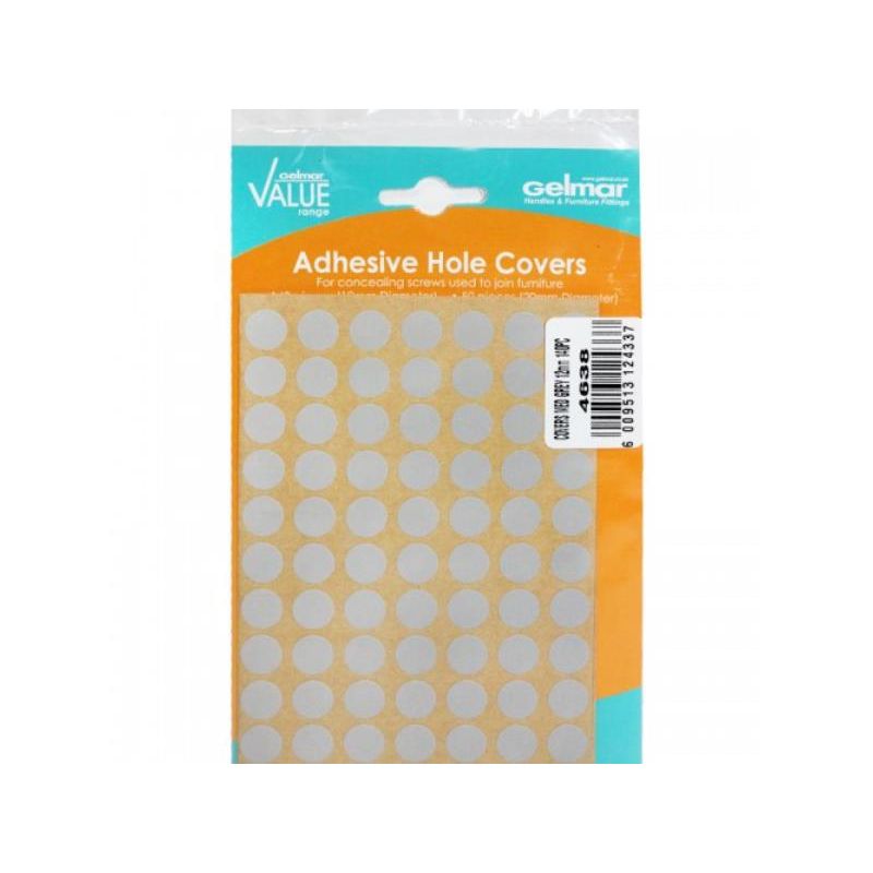 USD 1.15 - Gelmar Stick On Covers Med Grey 12mm 140Pc 4638 | Building ...