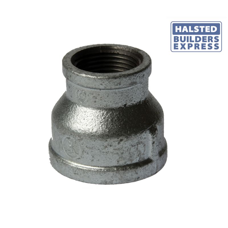 USD 2.82 - Galvanised Socket Reducing 50 x 32mm | Building material from Halsteds Bulawayo Zimbabwe