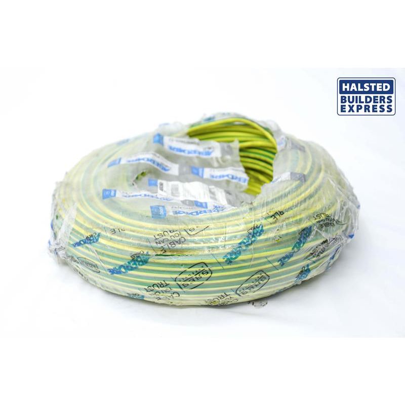 USD 3.54 - Cable Single Core 16mm Yellow/Green Per Metre | Building ...