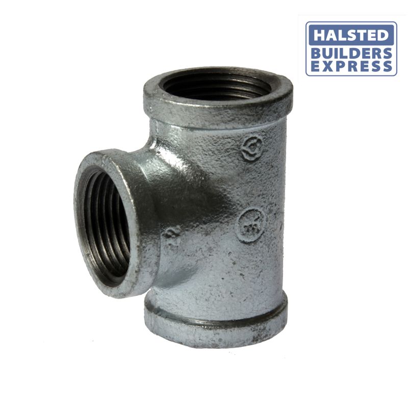USD 2.12 - Galvanised Tee Equal 32mm | Building material from Halsteds ...