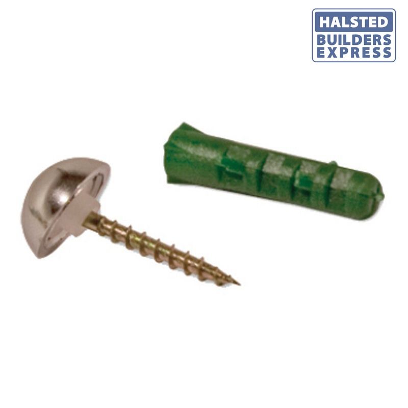 USD 2.33 - Gelmar Mirror Domes+Screws+Plugs CP 4pc 5073 | Building ...