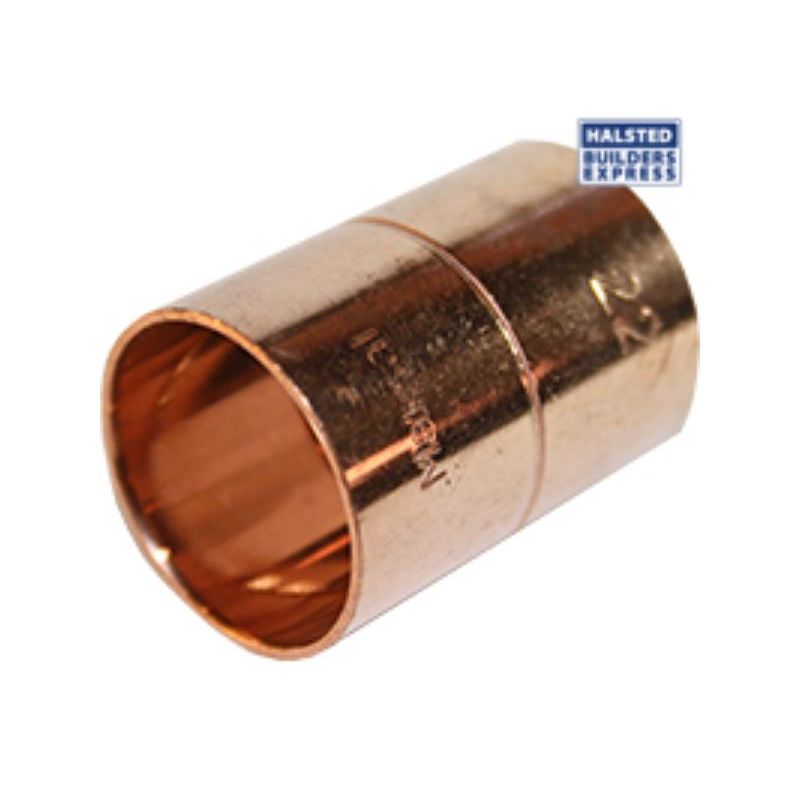 USD 0.67 - Copper Capillary Coupling C-C 22mm | Building material from ...