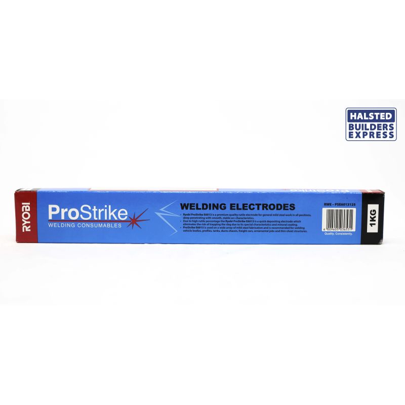 USD 4.72 - Ryobi Prostrike Welding Rod - E6013 x 2.5mm x 1kg