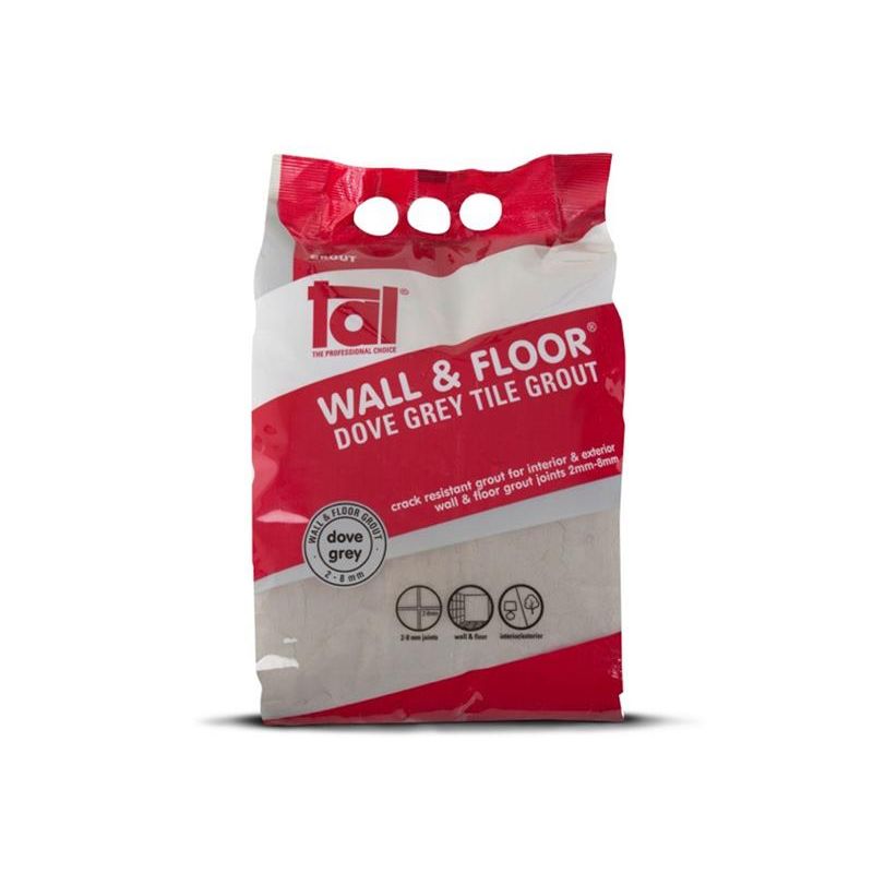 USD 8.77 - Tylon Tile Grout Dove Grey 5kg | Building material from ...