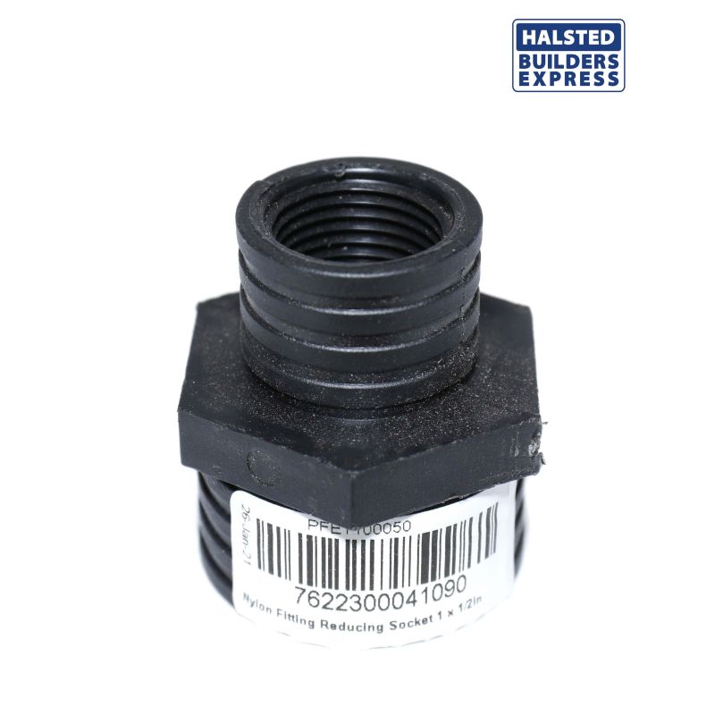 USD 0.75 - Nylon Fitting Reducing Socket 1 x 1/2in