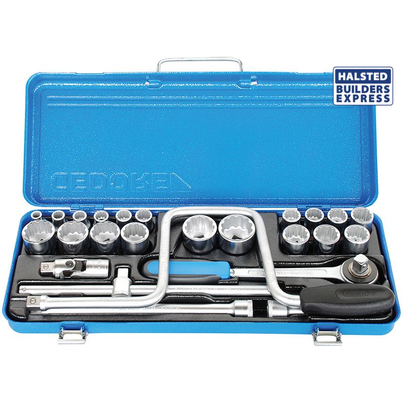USD 320.95 Gedore Blue Socket Set 8 32mm D19 22TMZ 616524
