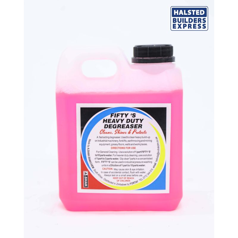 USD 3.58 - A-Shak Fiftys H/Duty Degreaser 1L | Building material from ...