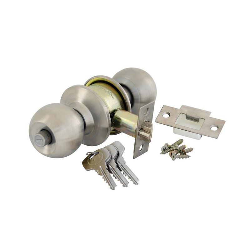 USD 22.41 - Yale Knobset Cylinder Satin 40-CY3-5716-3101 | Building ...