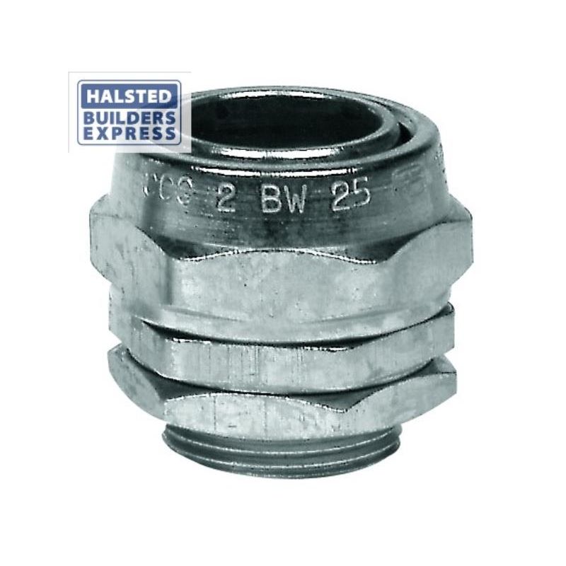 USD 5.32 - ACDC Armoured Cable Compression Gland Metal Size 1