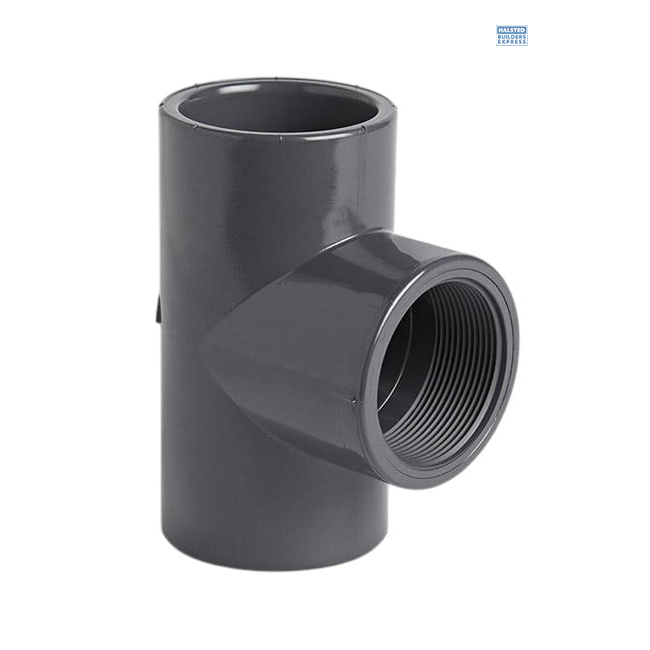 USD 0.25 - PVC PN16 Tee Reducing Faucet 25mm x 1/2in | Building ...