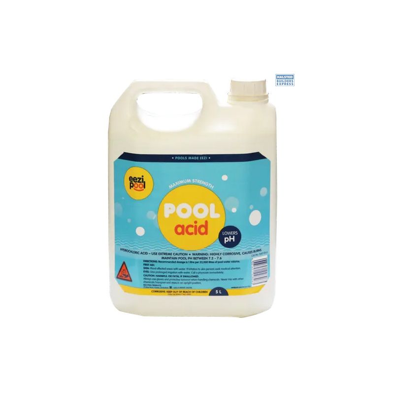 USD 14.51 - Eezi Pool Acid 5L | Building material from Halsteds ...