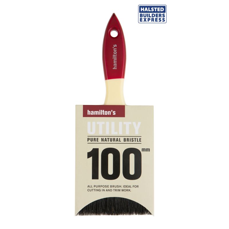 USD 7.58 - Hamilton Paint Brush Utility 100mm | Building material from ...
