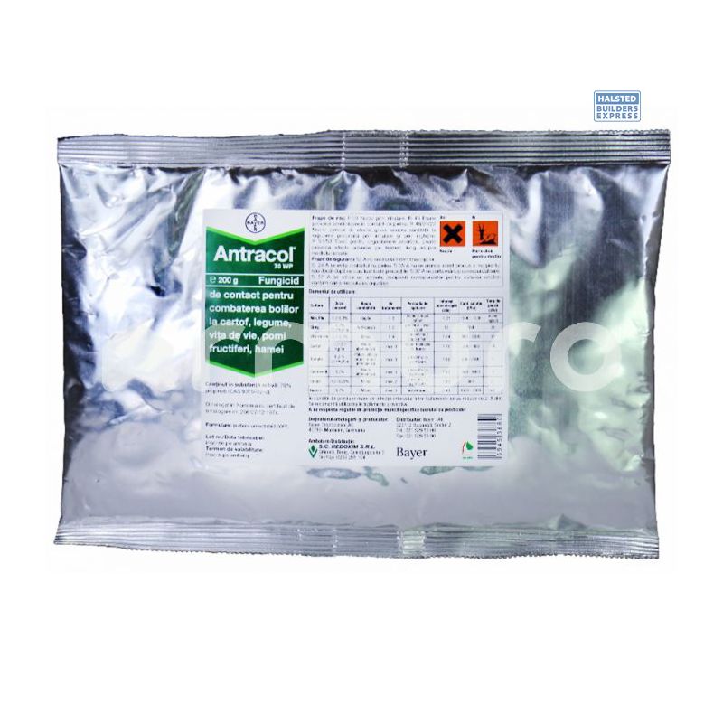 USD 6.40 - Bayer Fungicide Antracol 70 WP 200g