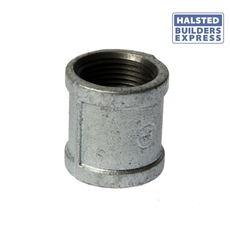 USD 1.13 - Galvanised Socket Plain 25mm | Building material from Halsteds Mutare Zimbabwe