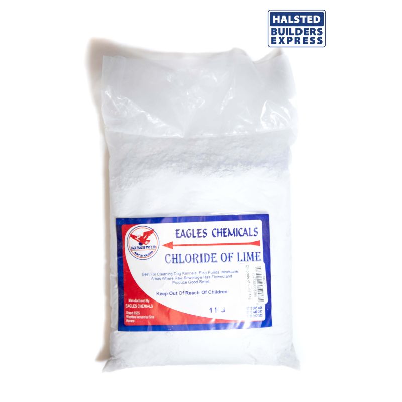 USD 5.58 - Chloride of Lime 1kg | Building material from Halsteds ...